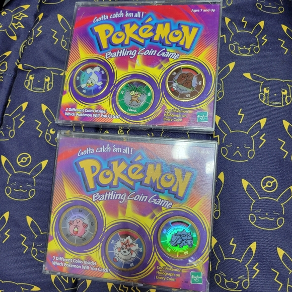 Pokemon | Toys | Pokemon Battle Coins | Poshmark